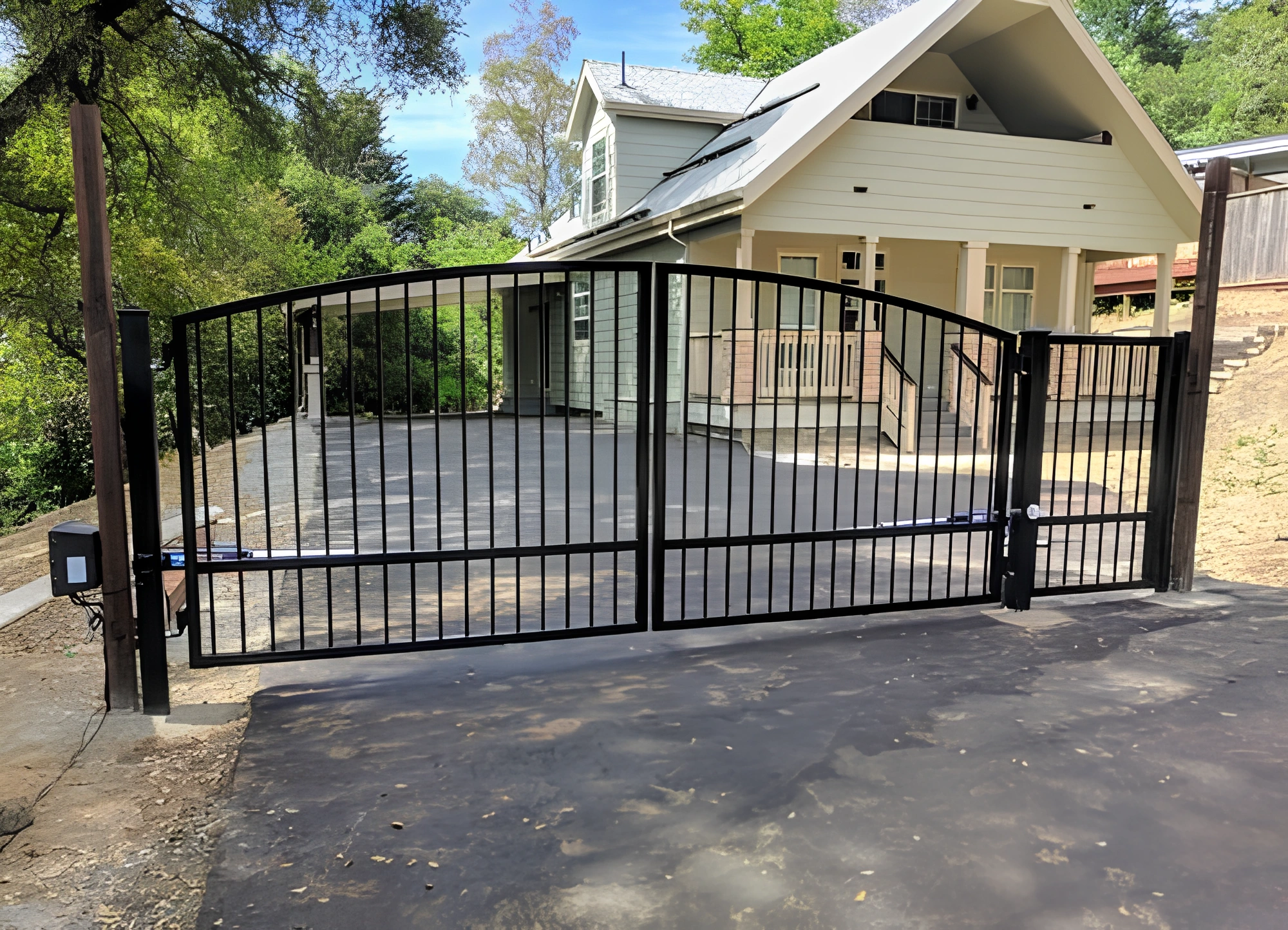 Swing Driveway Gates | The Automated Gate Company